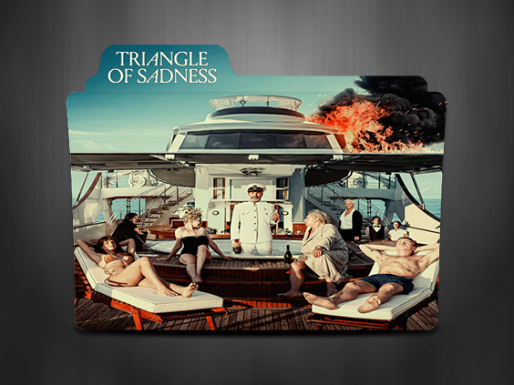 Triangle of Sadness (2022) Folder Icon by cocaaaine on DeviantArt