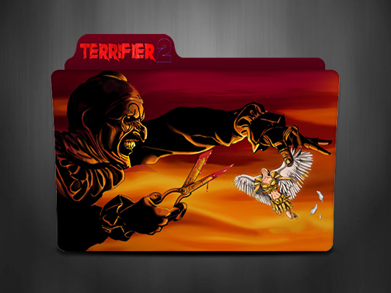 Terrifier 2 (2022) Folder Icon v2 by cocaaaine on DeviantArt