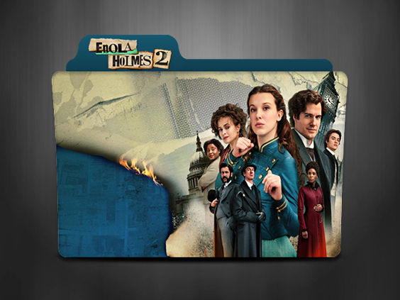 Enola Holmes 2 (2022) Folder Icon by cocaaaine on DeviantArt