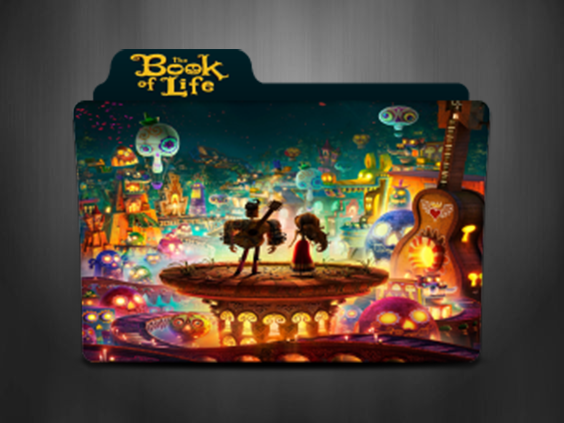 The Book of Life (2014) Folder Icon by cocaaaine on DeviantArt