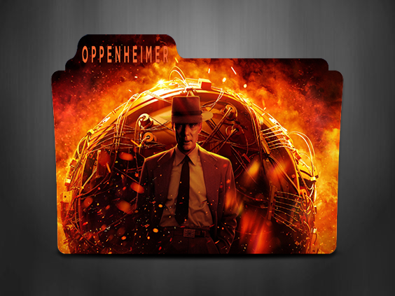 Oppenheimer (2023) Folder Icon by cocaaaine on DeviantArt