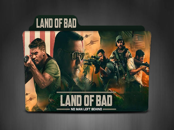 Land Of Bad (2024) Folder Icon by cocaaaine on DeviantArt