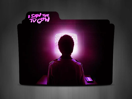 I Saw the TV Glow (2024) Folder Icon by cocaaaine on DeviantArt