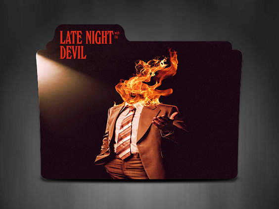 Late Night with the Devil (2024) Folder Icon by cocaaaine on DeviantArt
