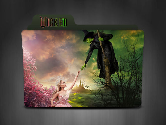 Wicked (2024) Folder Icon by cocaaaine on DeviantArt