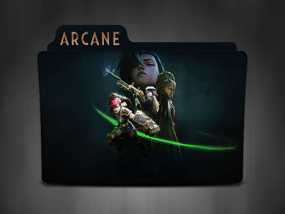 Arcane (2024) Folder Icon by cocaaaine on DeviantArt
