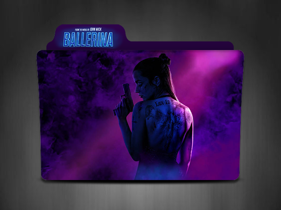 Ballerina (2025) Folder Icon by cocaaaine on DeviantArt