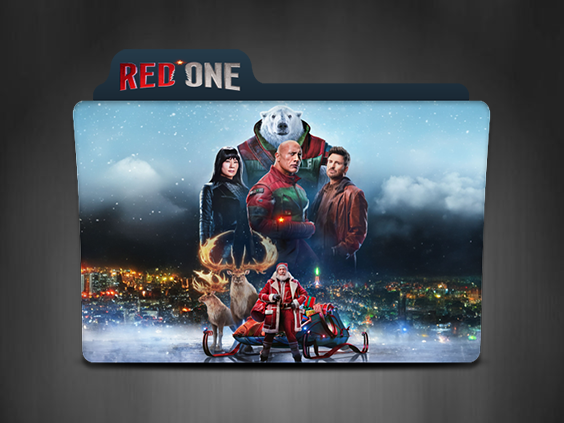 Red One (2024) Folder Icon by cocaaaine on DeviantArt