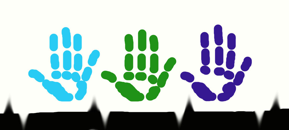 More handprints by SaraTheWaffle on DeviantArt