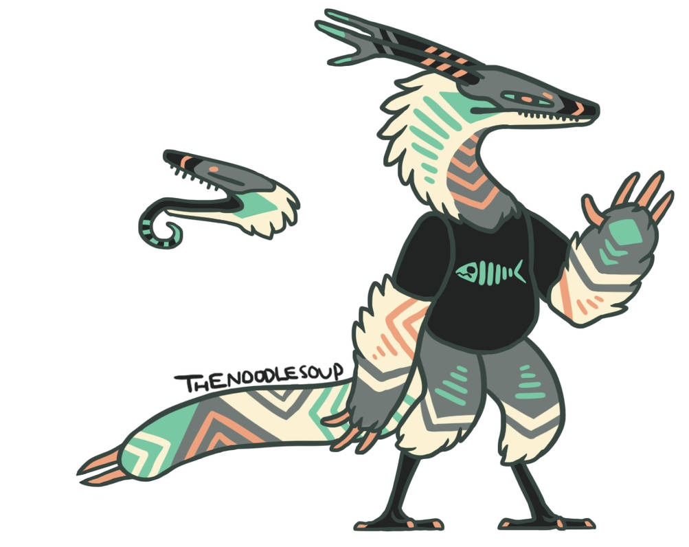another dragon ref by TheNoodleSoup on DeviantArt