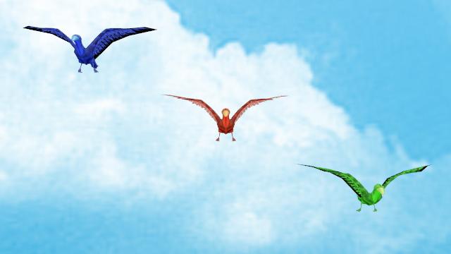 MMD Sintel bird and vmd wings flapping motion by Hogarth-MMD on DeviantArt
