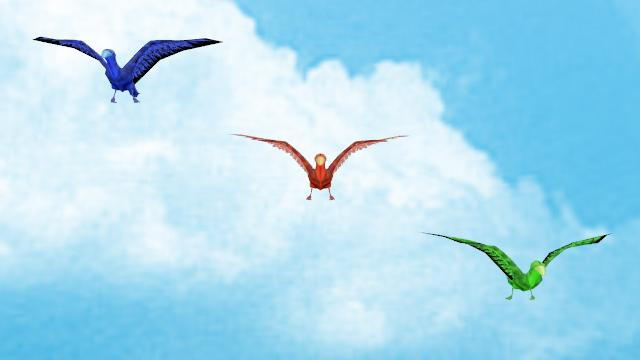 MMD Sintel bird and vmd wings flapping motion by Hogarth-MMD on DeviantArt