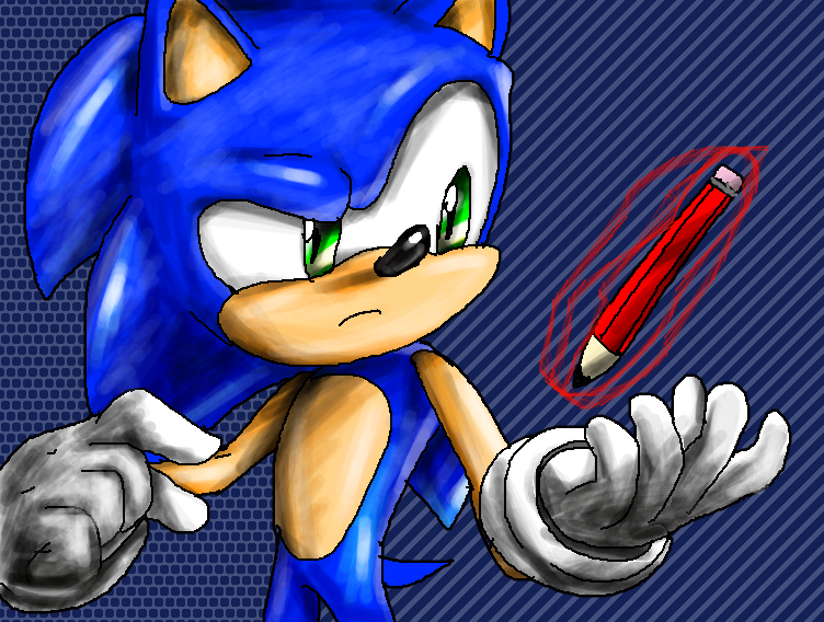 Sonic Shading Practice (muro) by HOL457 on DeviantArt