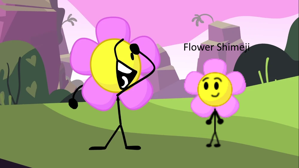 Flower BFB Shimeji + DL by zemelo2003 on DeviantArt
