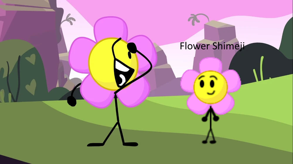 Flower BFB Shimeji + DL by zemelo2003 on DeviantArt
