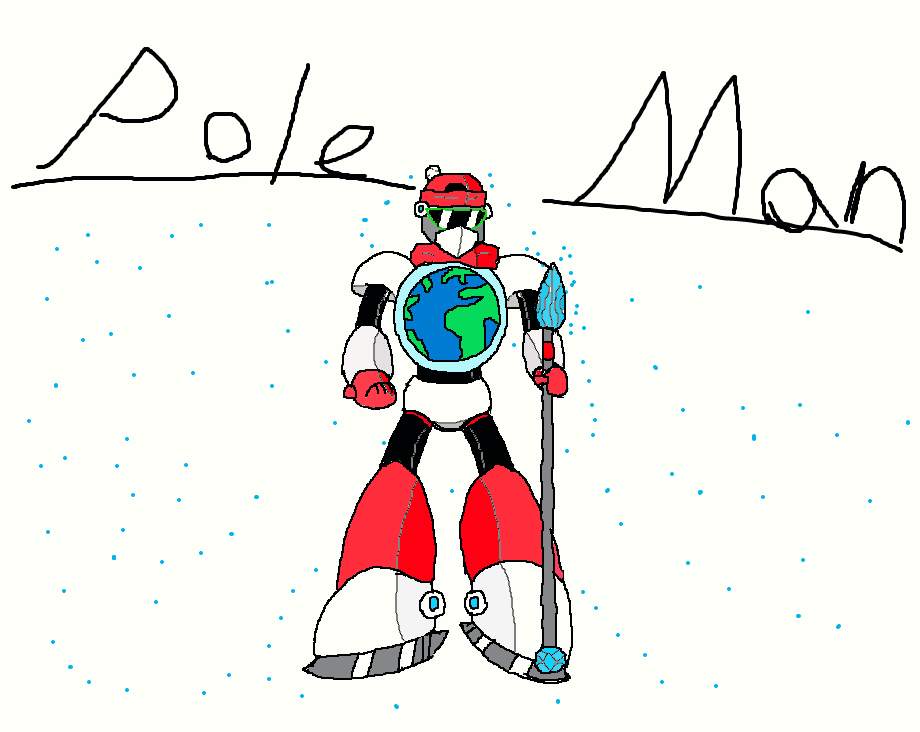 Mega Man Unofficial Robot Master: Pole Man by SnowmanEX711 on DeviantArt