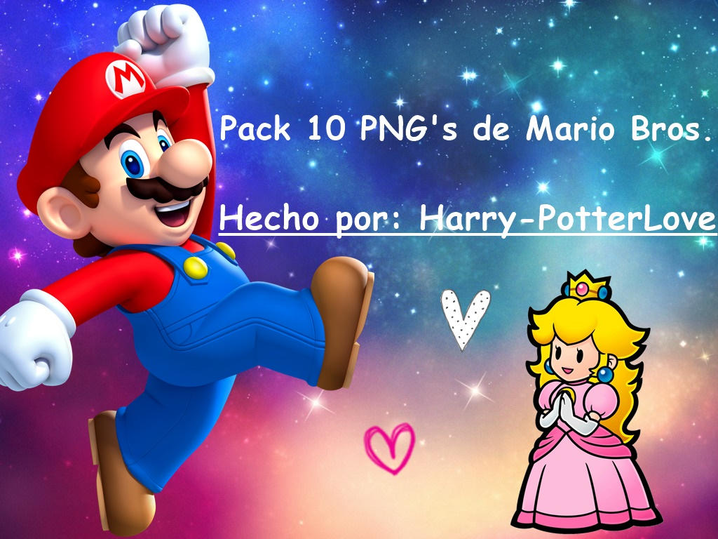 Pack 10 PNG's de Mario Bros. by Harry-PotterLove on DeviantArt