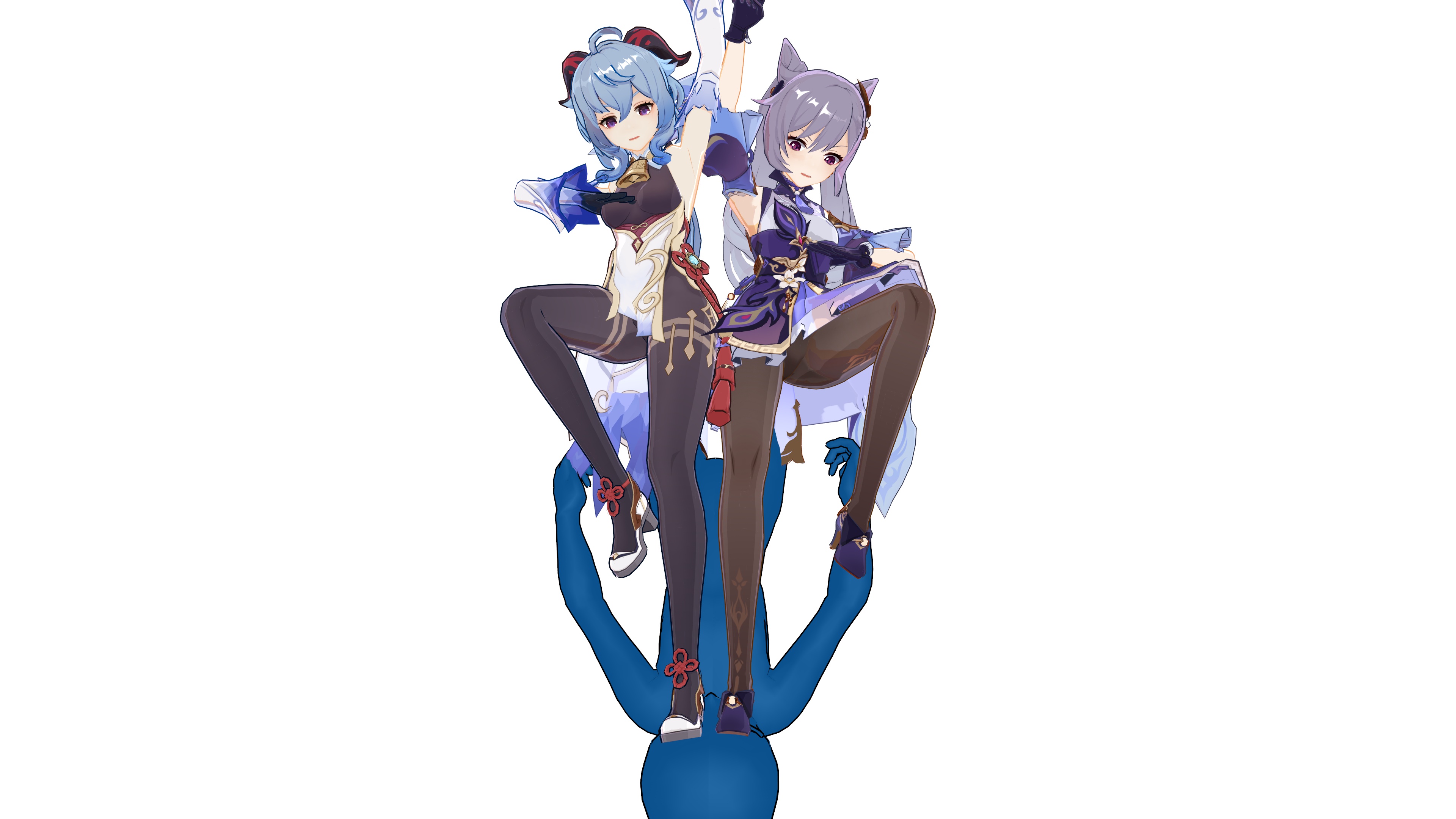 MMD Duo Head Stomp [Pose DL] by Hotaru7MMD on DeviantArt