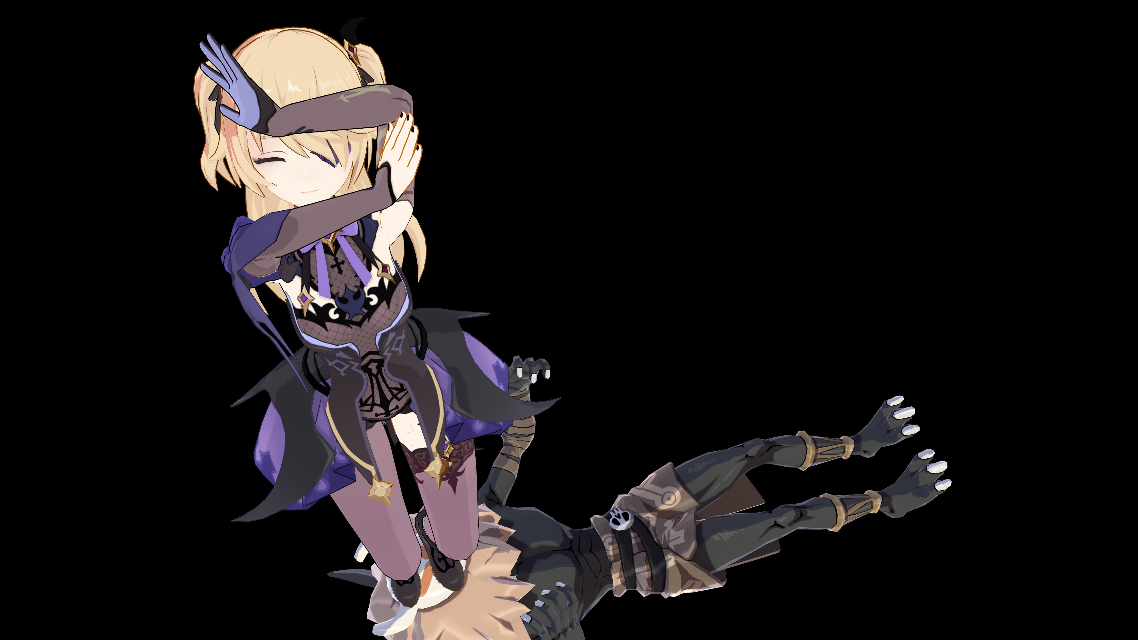 MMD Head Stomping on Hilichurl [Motion DL] by Hotaru7MMD on DeviantArt