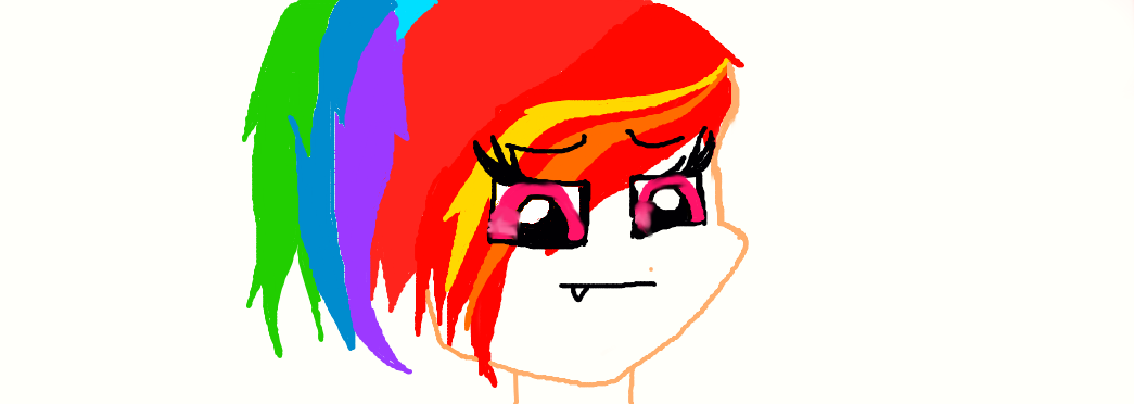 rainbow dash human by red-robin321 on DeviantArt