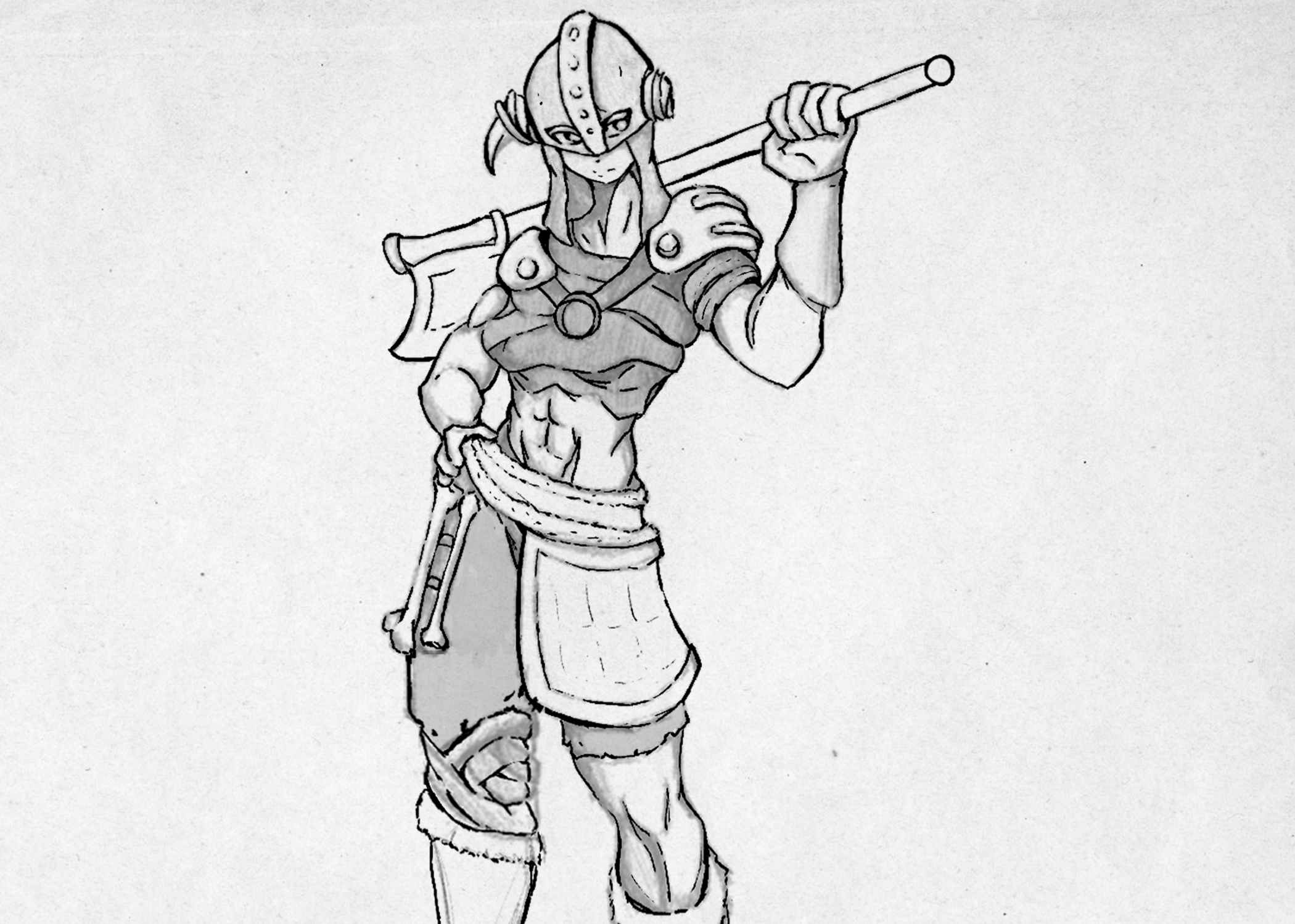 Female Raider (For Honor) by Nasty-n-Dreadful on DeviantArt