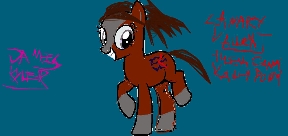 Canary Vallint- MLP OC by JamesKWolfen on DeviantArt