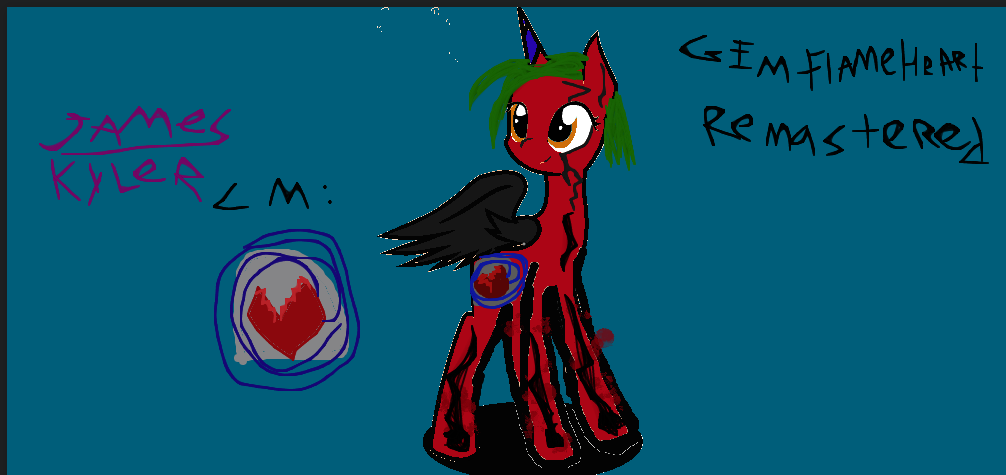 Gem Flameheart Remastered by JamesKWolfen on DeviantArt