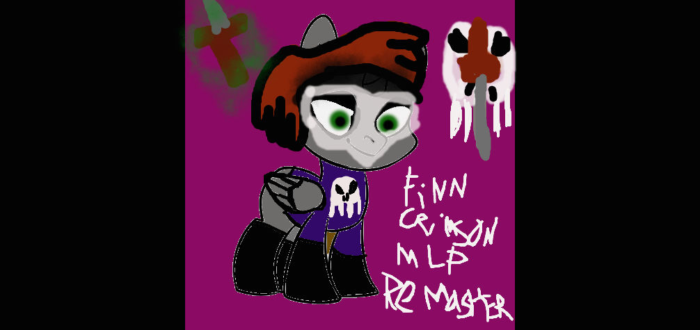 Finn Crimson (MLP) Remastered (Masked) by JamesKWolfen on DeviantArt