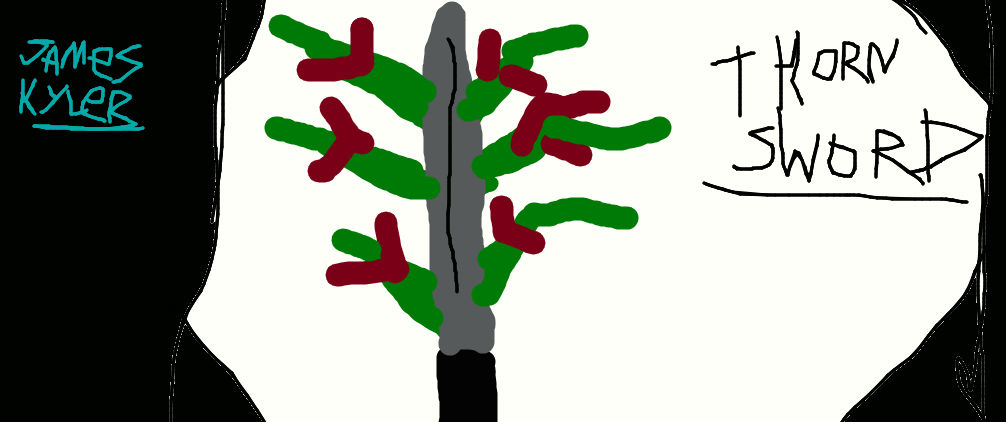 Thorn Sword by JamesKWolfen on DeviantArt