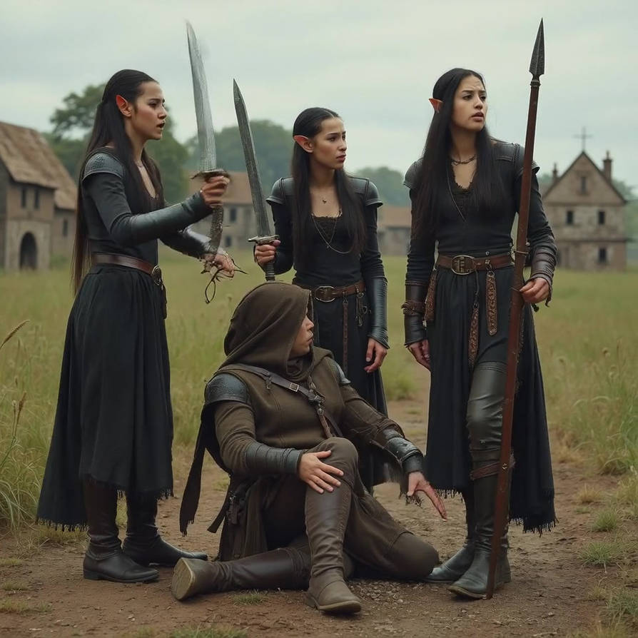 Dark Elves animated with voices in Elvish by SandrellaH on DeviantArt