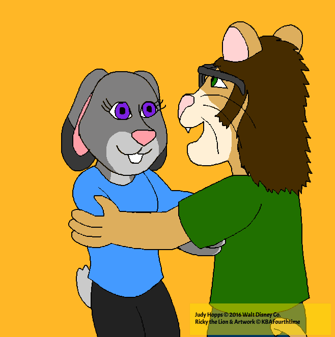 Me Hugging Judy by KBAFourthtime on DeviantArt