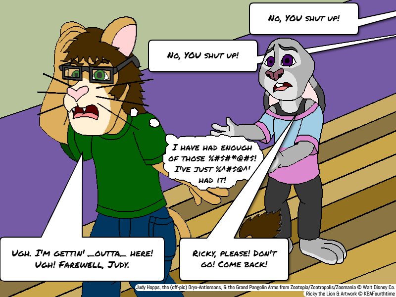 Ricky Leaves Judy's Apartment by KBAFourthtime on DeviantArt