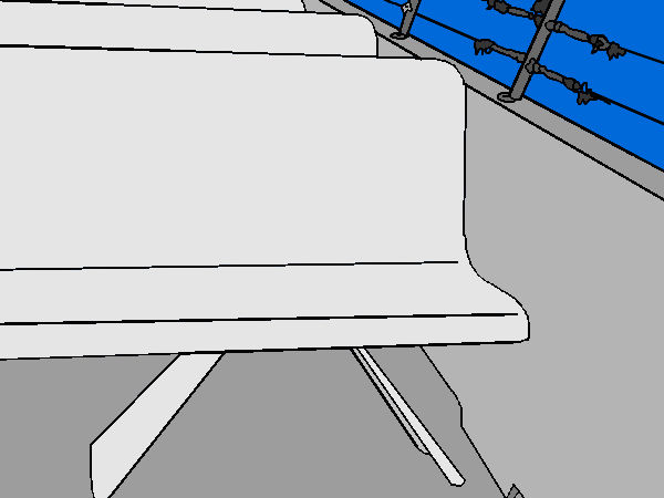 Sitting on Boat Seat (Collab) by KBAFourthtime on DeviantArt