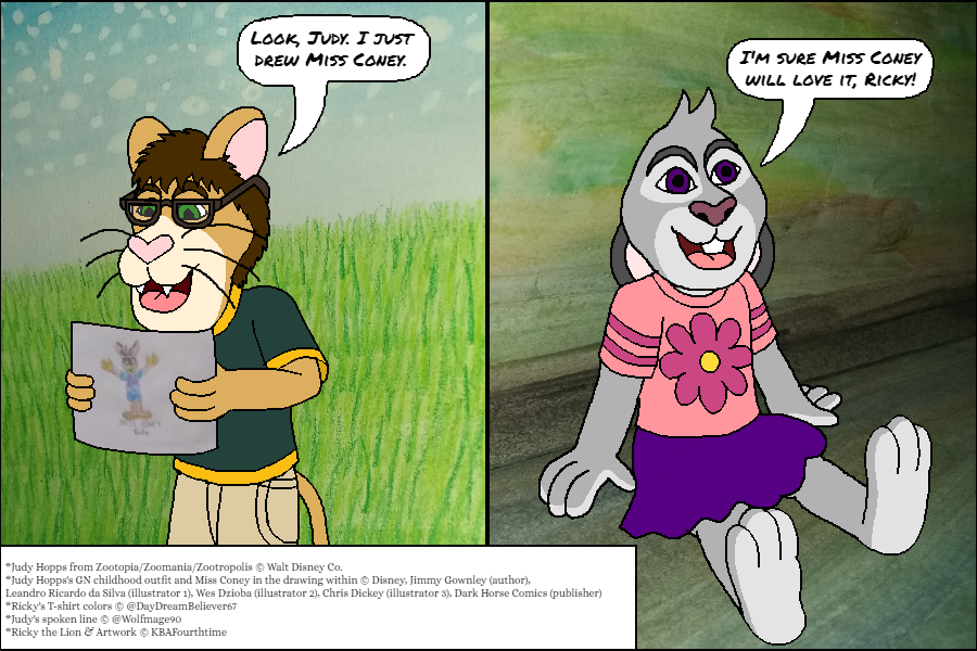 Young Ricky Shows Picture to Judy by KBAFourthtime on DeviantArt