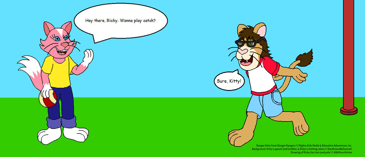 Young Kitty and Ricky V2 by KBAFourthtime on DeviantArt