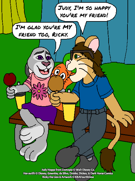 Judy and Ricky at Fair as Kids by KBAFourthtime on DeviantArt