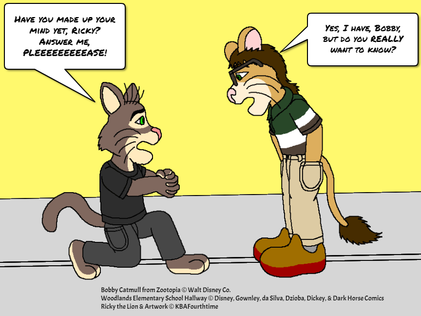 Bobby Begs for Young Ricky's Answer by KBAFourthtime on DeviantArt