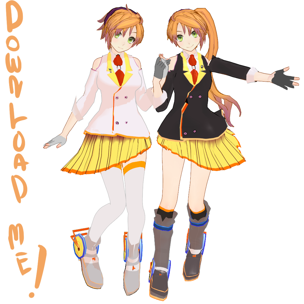 :MMD: Anon and Kanon V3 +Model DL by robieyn on DeviantArt