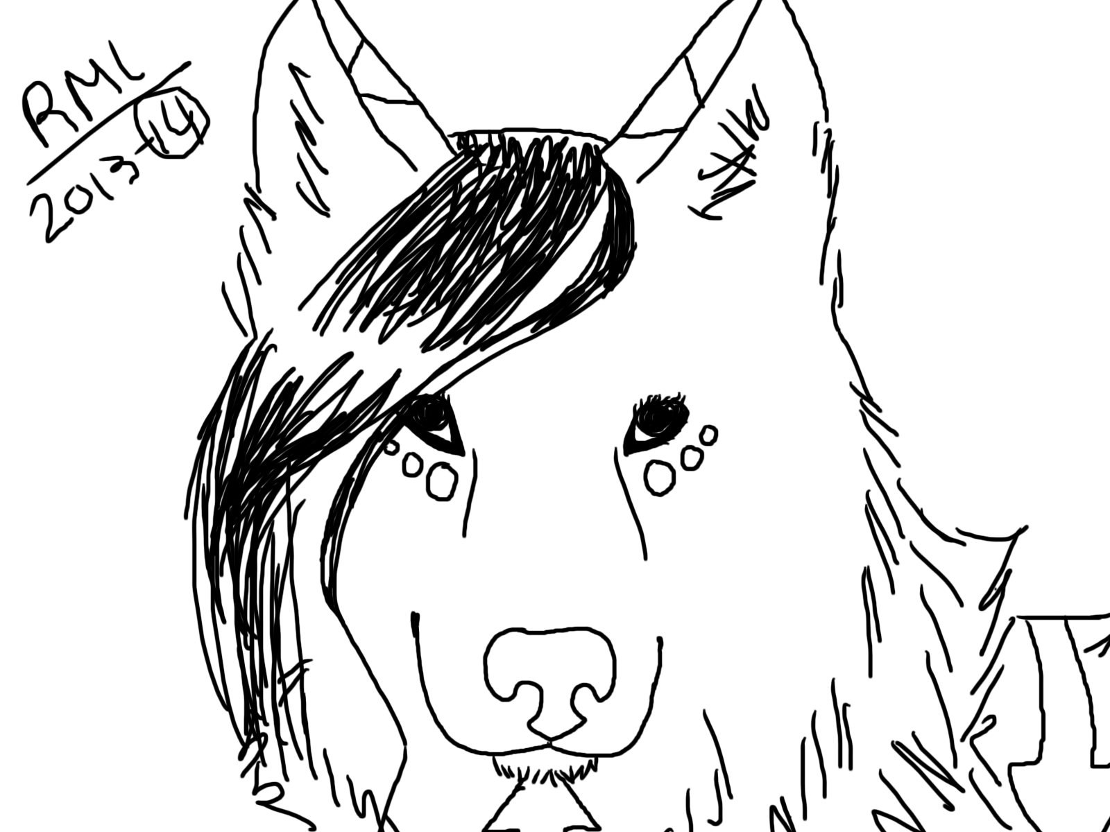 Maka Sketch by citizen-of-meow on DeviantArt