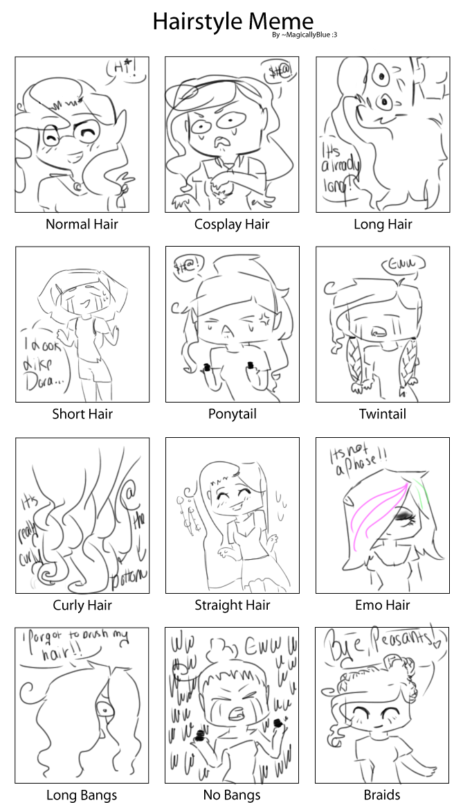 Hairstyle Meem by citizen-of-meow on DeviantArt