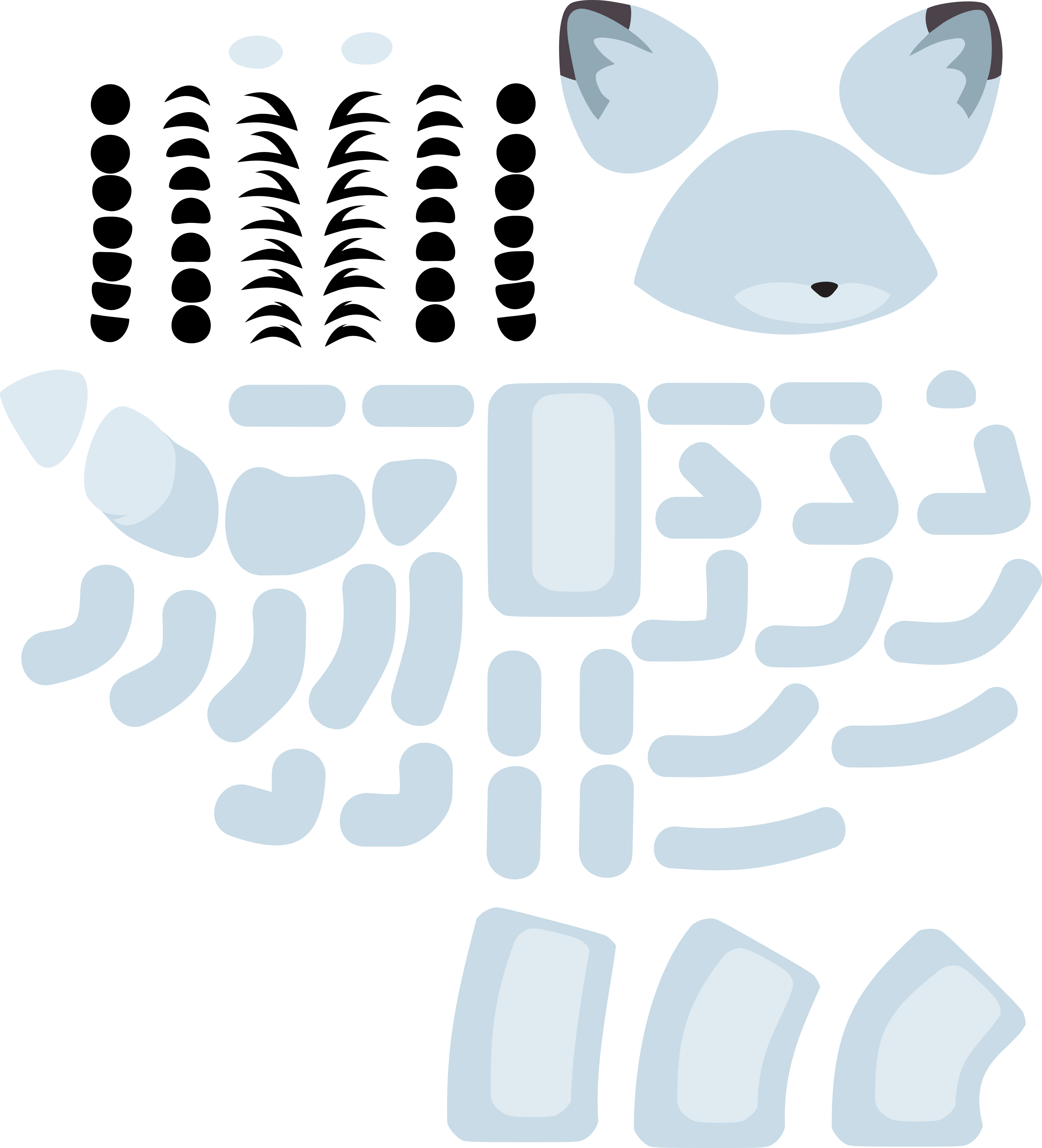 Super Animal Royale Puppet Arctic Fox Sprite by zeek6728 on DeviantArt