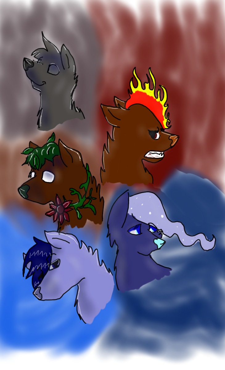 Elemental Oc's by rainbowcolors89 on DeviantArt