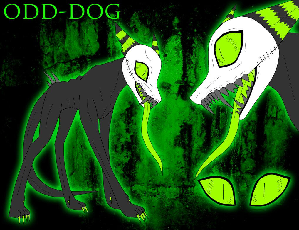Neon Odd Dog by CodyWolf on DeviantArt