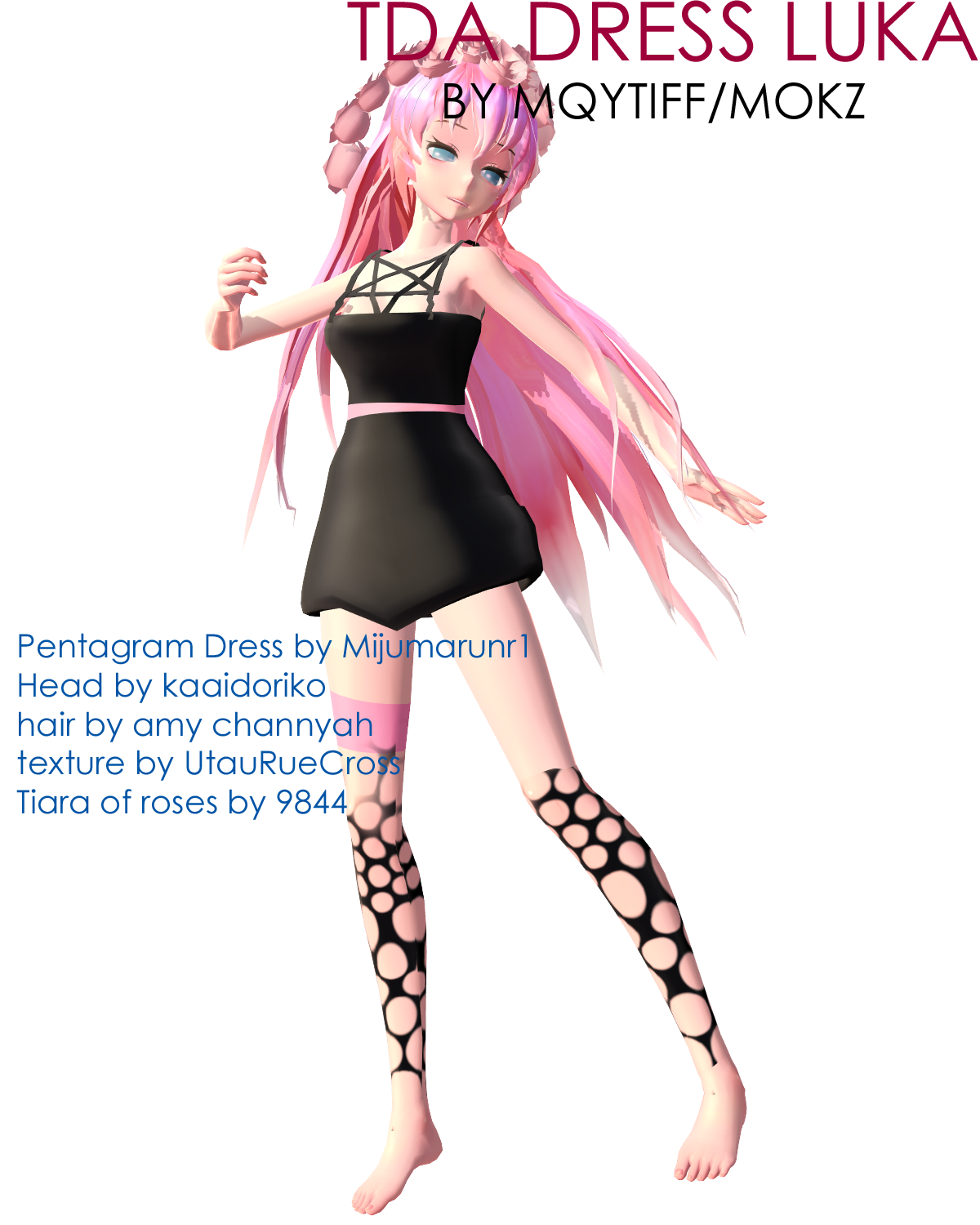 TDA Dress Luka Download by mqytiff on DeviantArt
