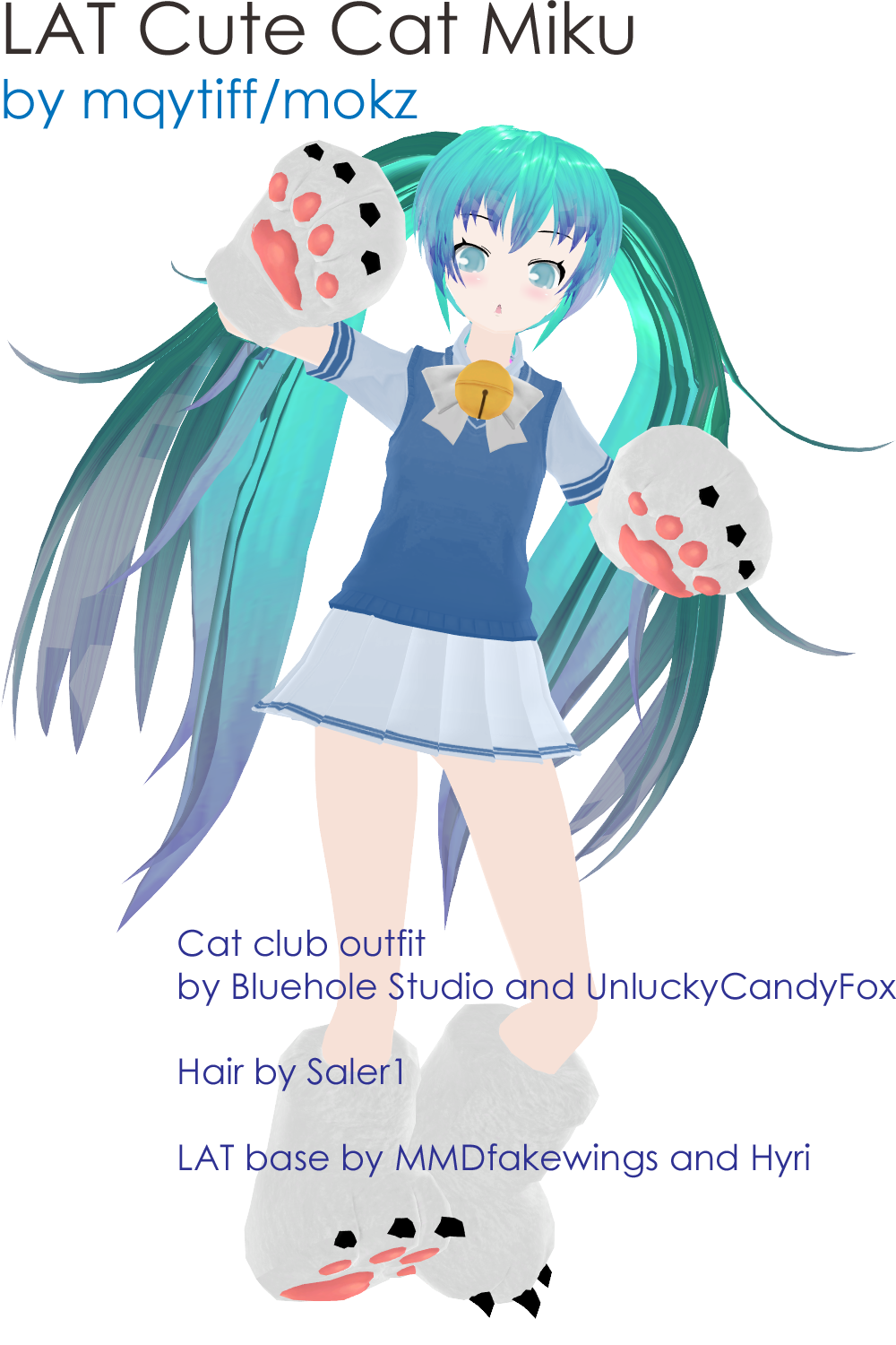 LAT Cute Cat Miku Download by mqytiff on DeviantArt