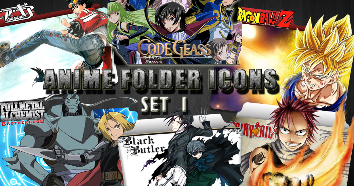 Anime Icons Set I A-G by adityamohan93 on DeviantArt