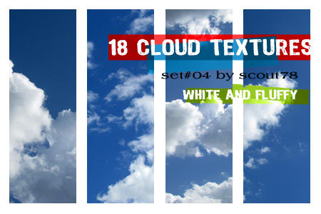 cloud textures - set 4 by scout78 on DeviantArt