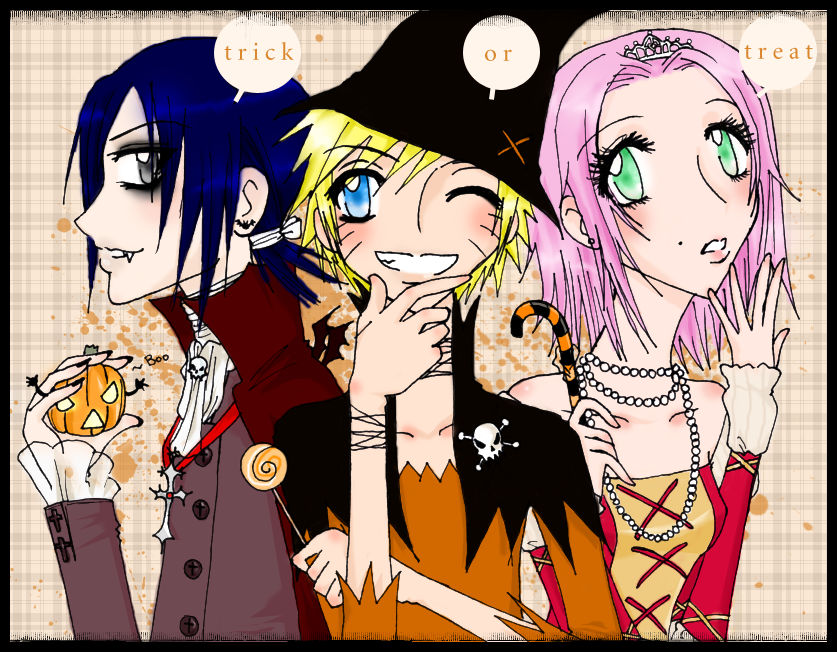 HALLOWeen.NaRuTo - colors by danielly on DeviantArt