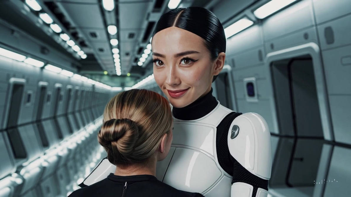 Japanese Stormtrooper Embrace by SleekDreams on DeviantArt