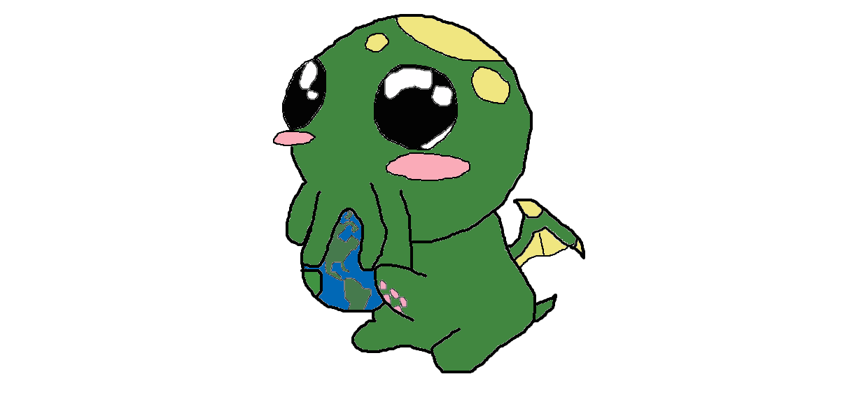 Kawaii Cthulhu by LeenaTheTurtle on DeviantArt